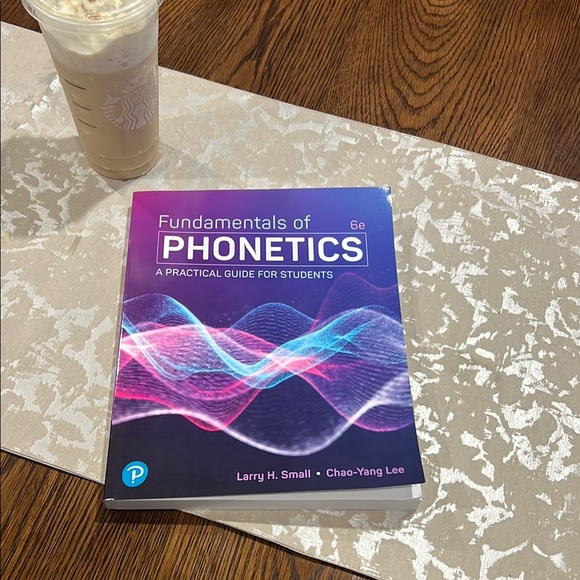 Pearson | Other | Pearson Fundamentals Of Phonetics Textbook Purple And ...